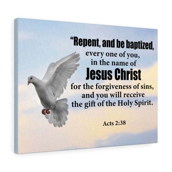 Express Your Love Gifts | Art | Scripture Sign Repent Be Baptized Acts ...